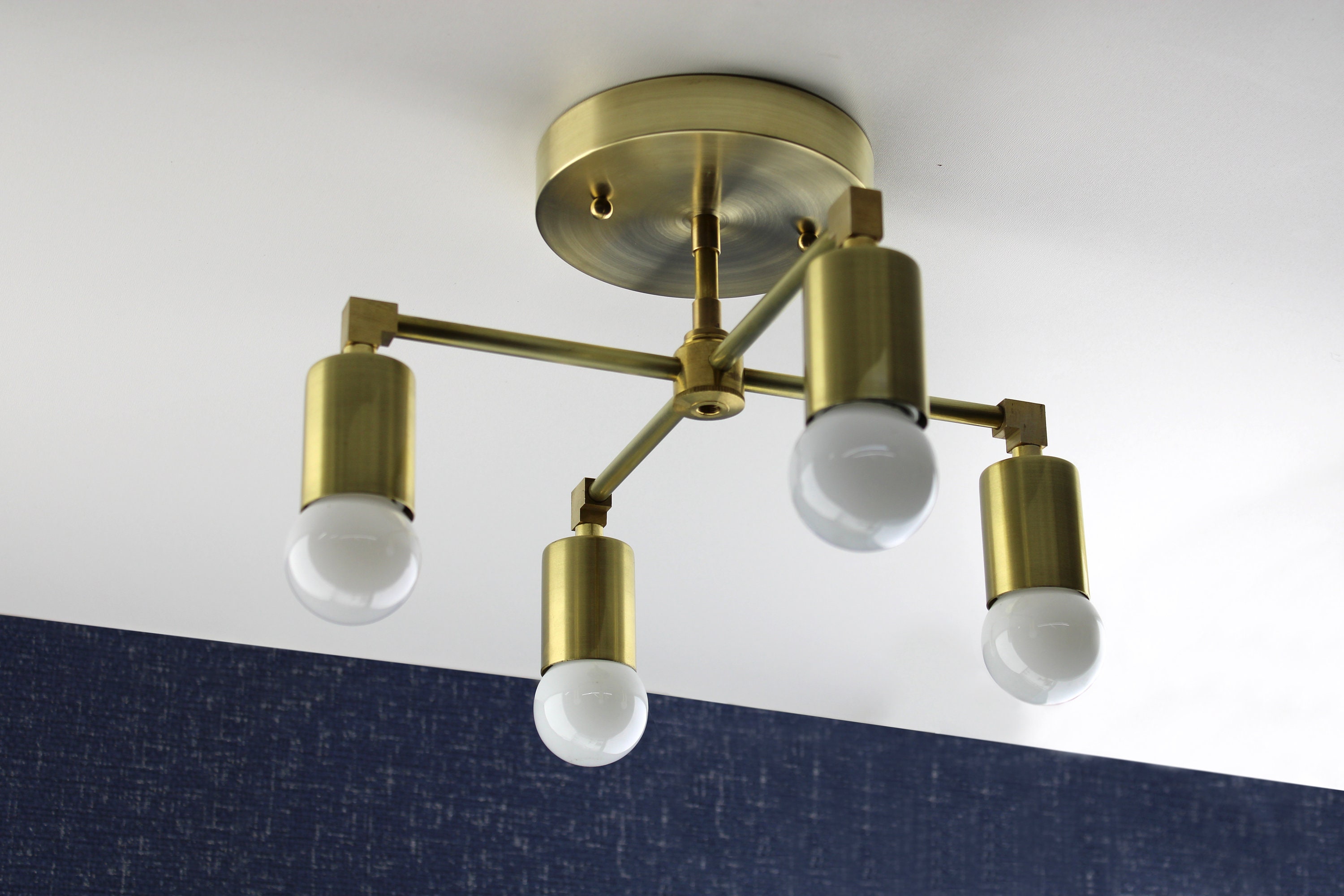 Gold Ceilling - Brass Lighting - Kitchen Ceilling - Modern Ceiling ...