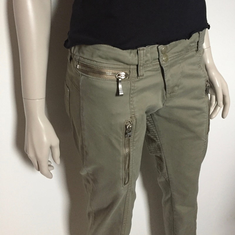 Back Zipper Pants - Etsy