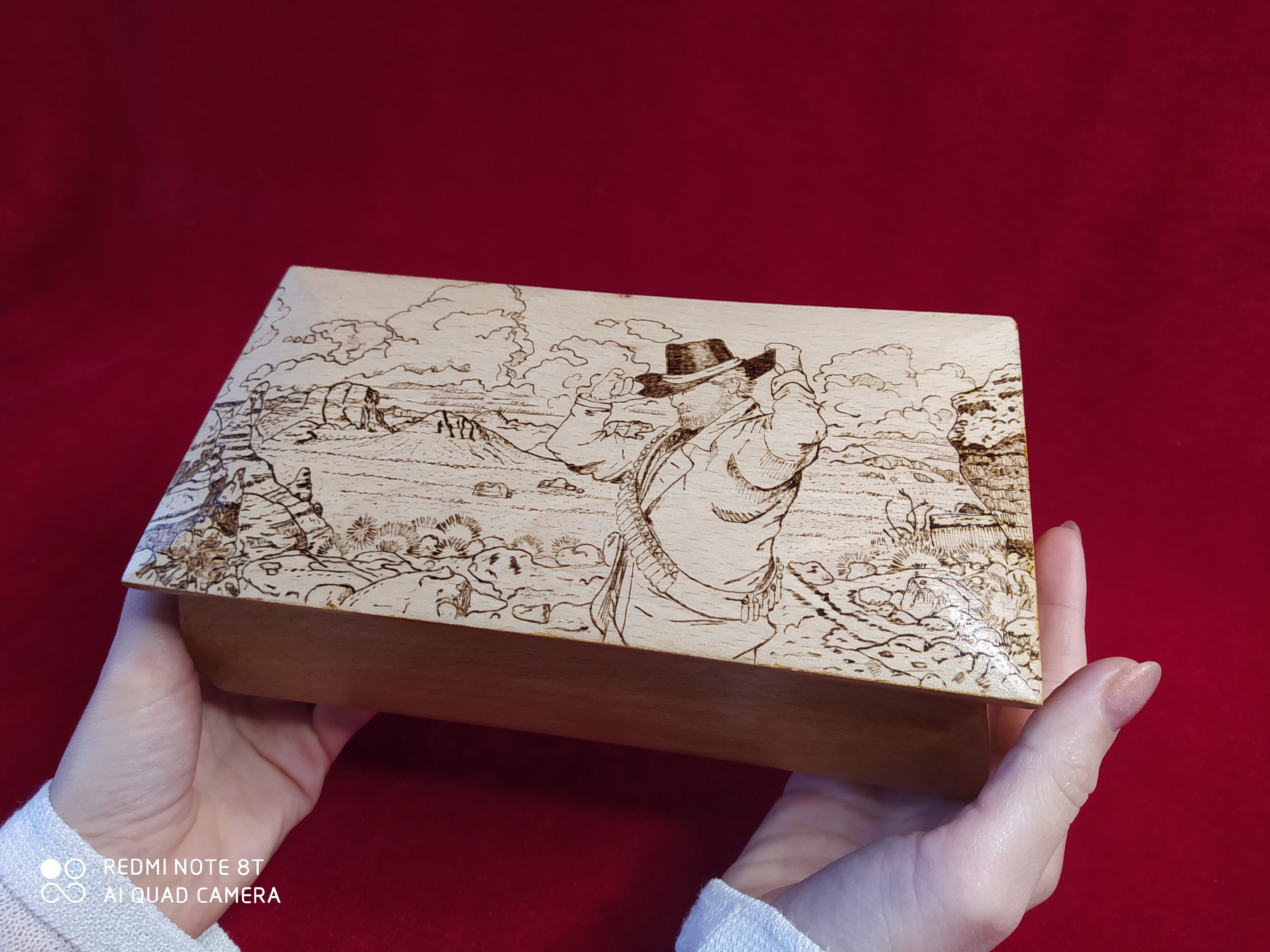 Personalized Handmad Cowboy Box, Texas Box, Western Gift Box ...