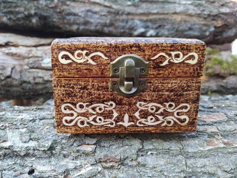 Scandinavian Box Design Celtic Box Design Celtic Knot Gift - Etsy