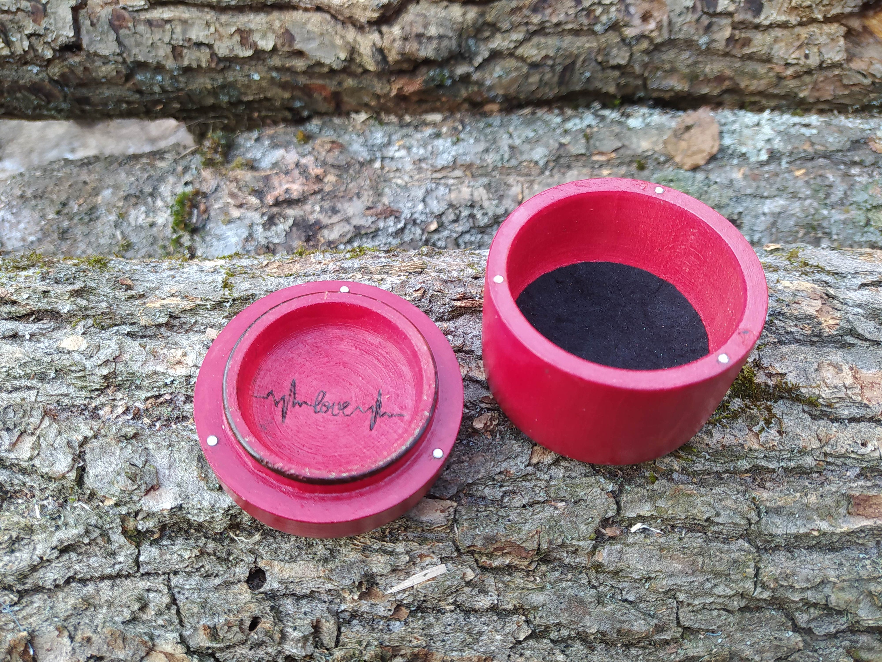 Christmas Gift Box Small Round Boxes for Jewelry - Etsy