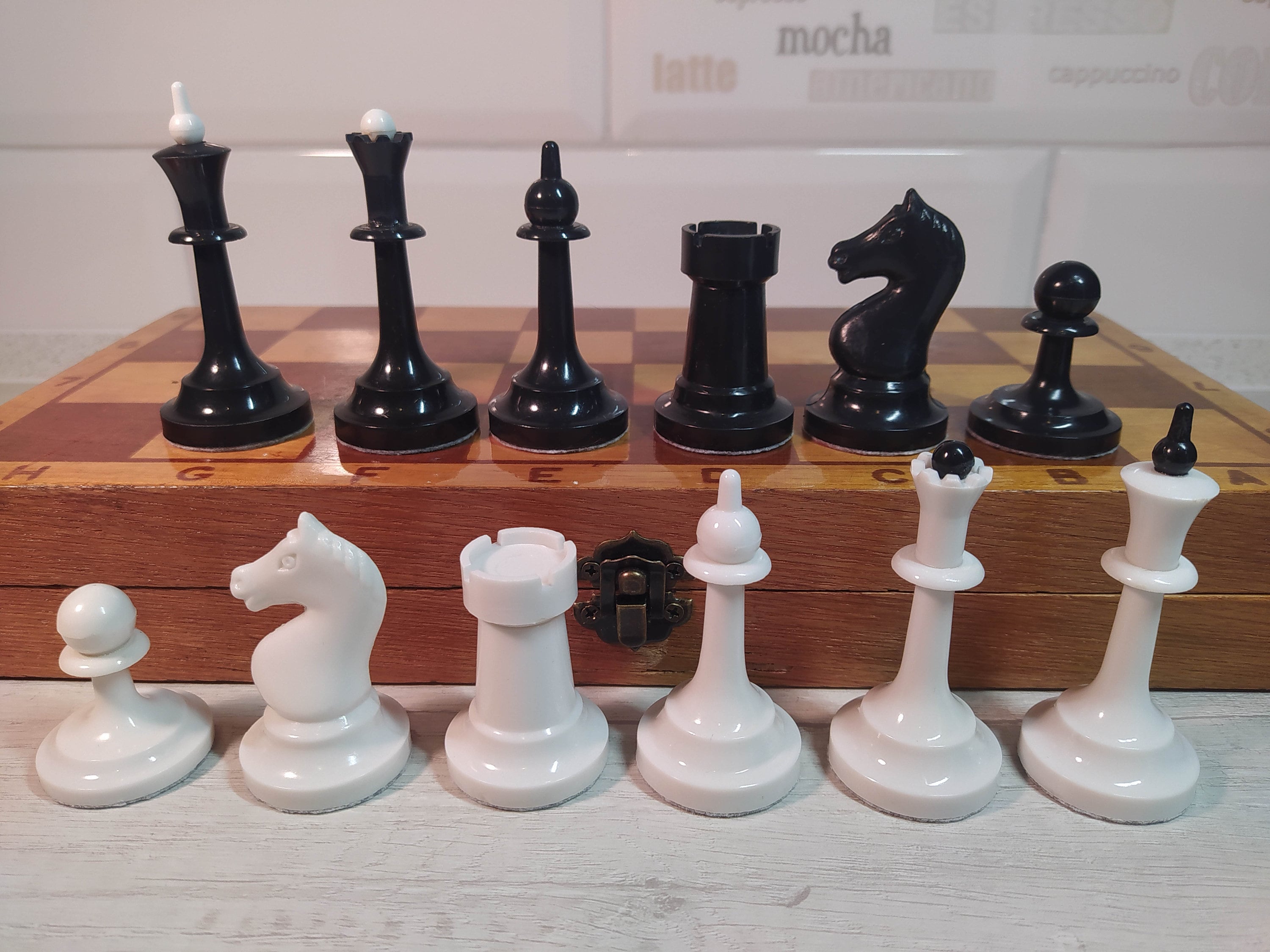 Soviet Rare Chess With a Board Vintage Chess With Rare Pieces - Etsy