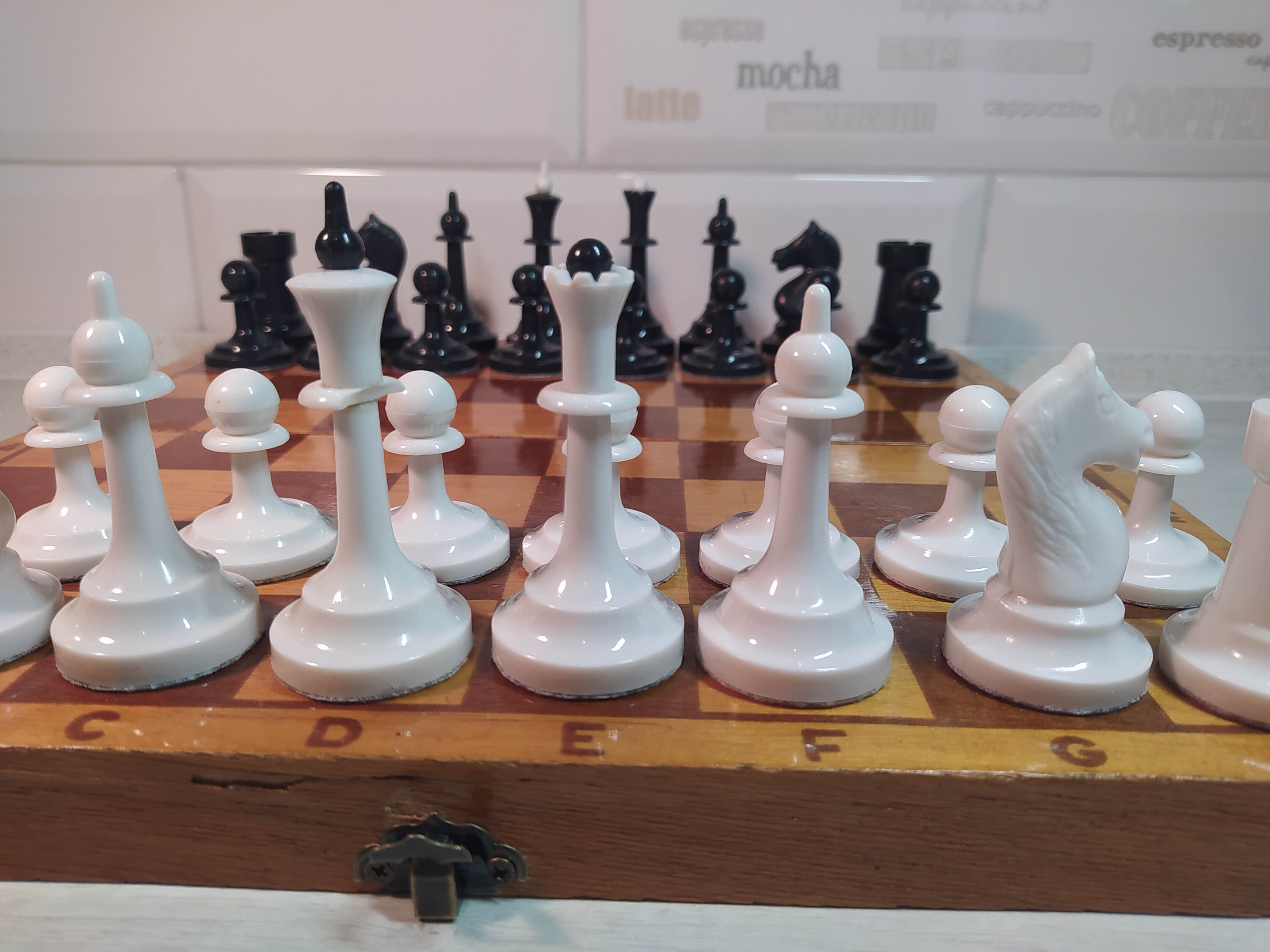 Soviet Rare Chess With a Board Vintage Chess With Rare Pieces - Etsy