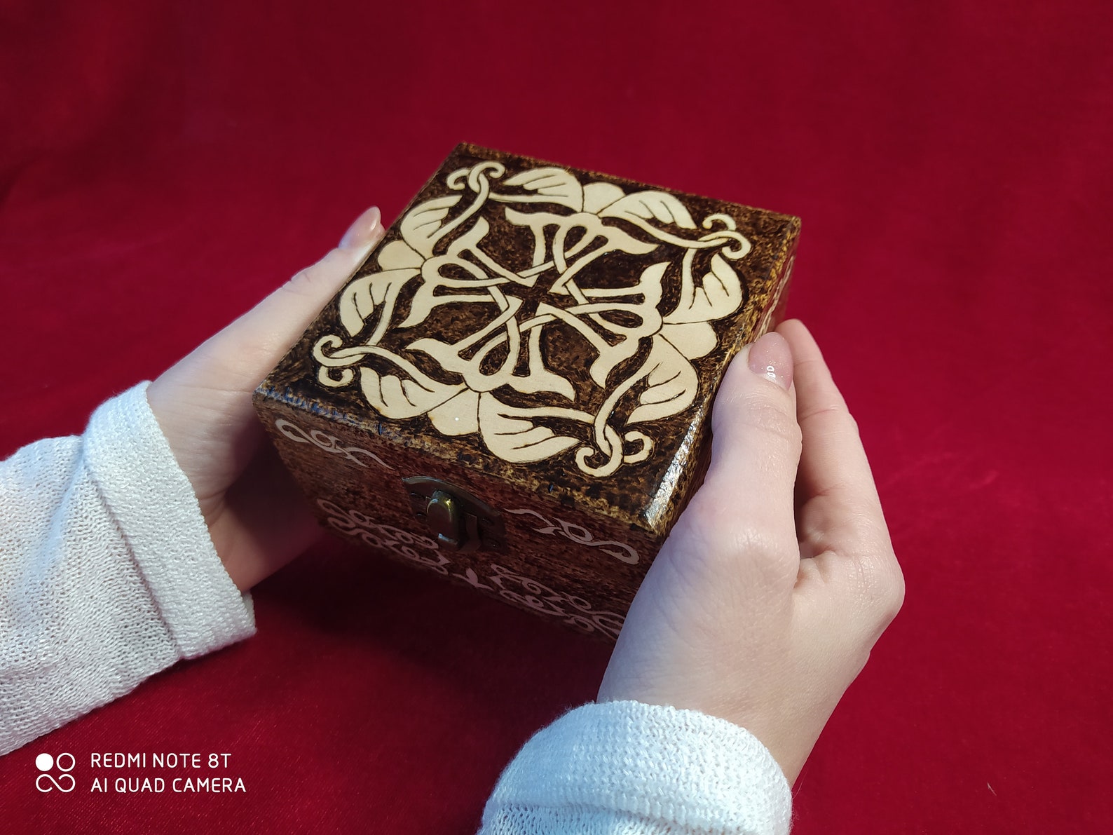 Scandinavian Box Design Celtic Box Design Celtic Knot Gift - Etsy