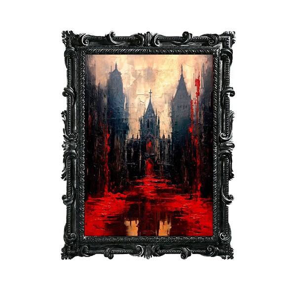 Gothic Art Print - Etsy