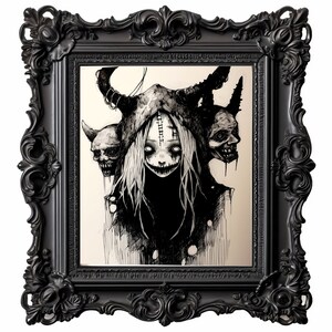 The Devil Inside Her. Concept VI Artwork. Dark Series II. Art Print and ...