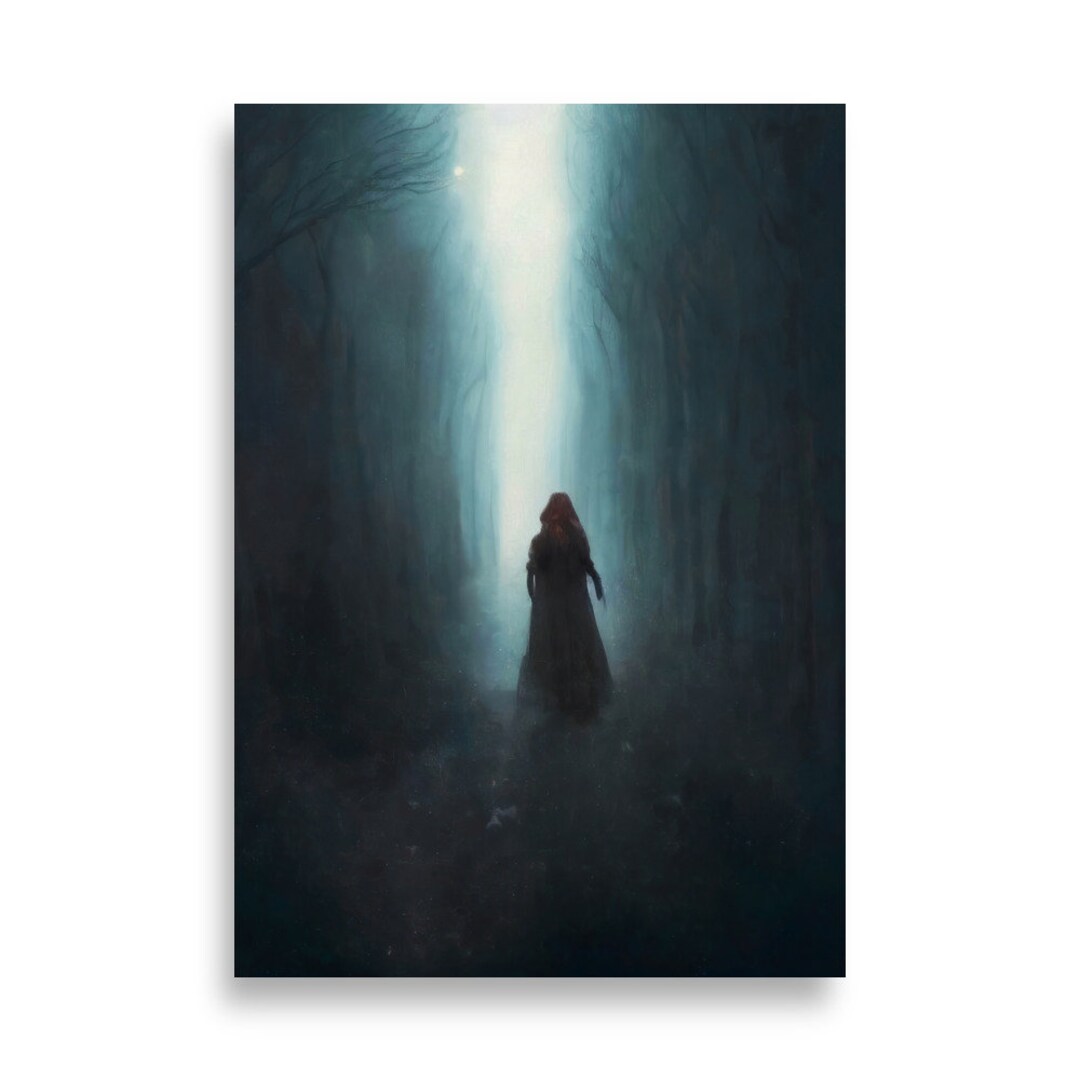 The Lost Witch. the Lost Series. Fantasy Art/painting. High - Etsy