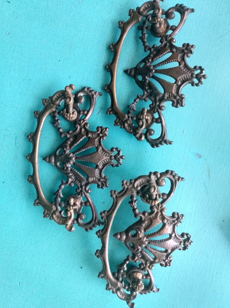 Victorian Drawer Pulls 3 - Etsy