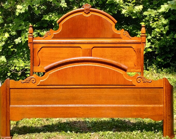 Lexington Victorian Mansion King Size Bed Frame Includes Slats **see ...