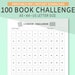 Printable 100 Day Challenge, 100 Days Habit Tracker, Daily Goal Planner ...
