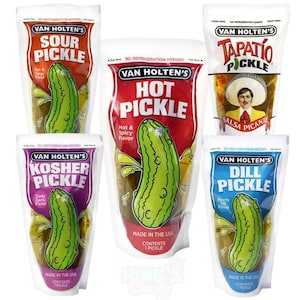 Van Holten Jumbo Pickle Bundle, 4 Jumbo Pickles, Pickle Selection - Etsy
