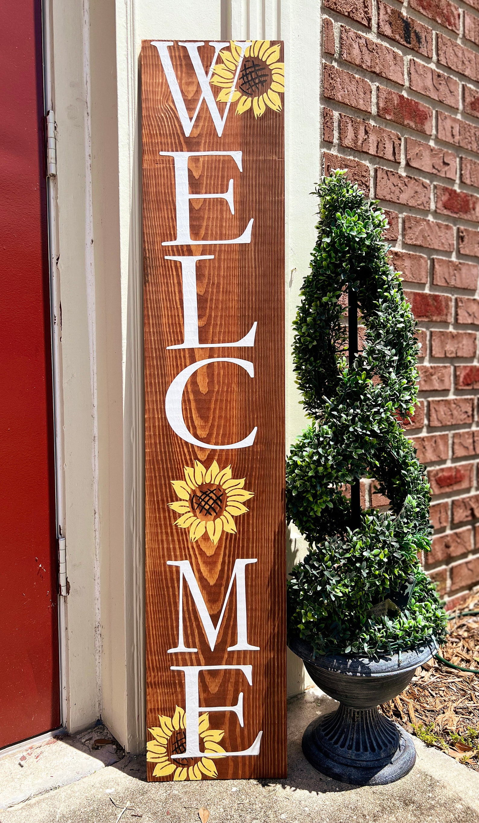 Welcome Porch Sign Front Porch Sign Outdoor Porch Sign - Etsy