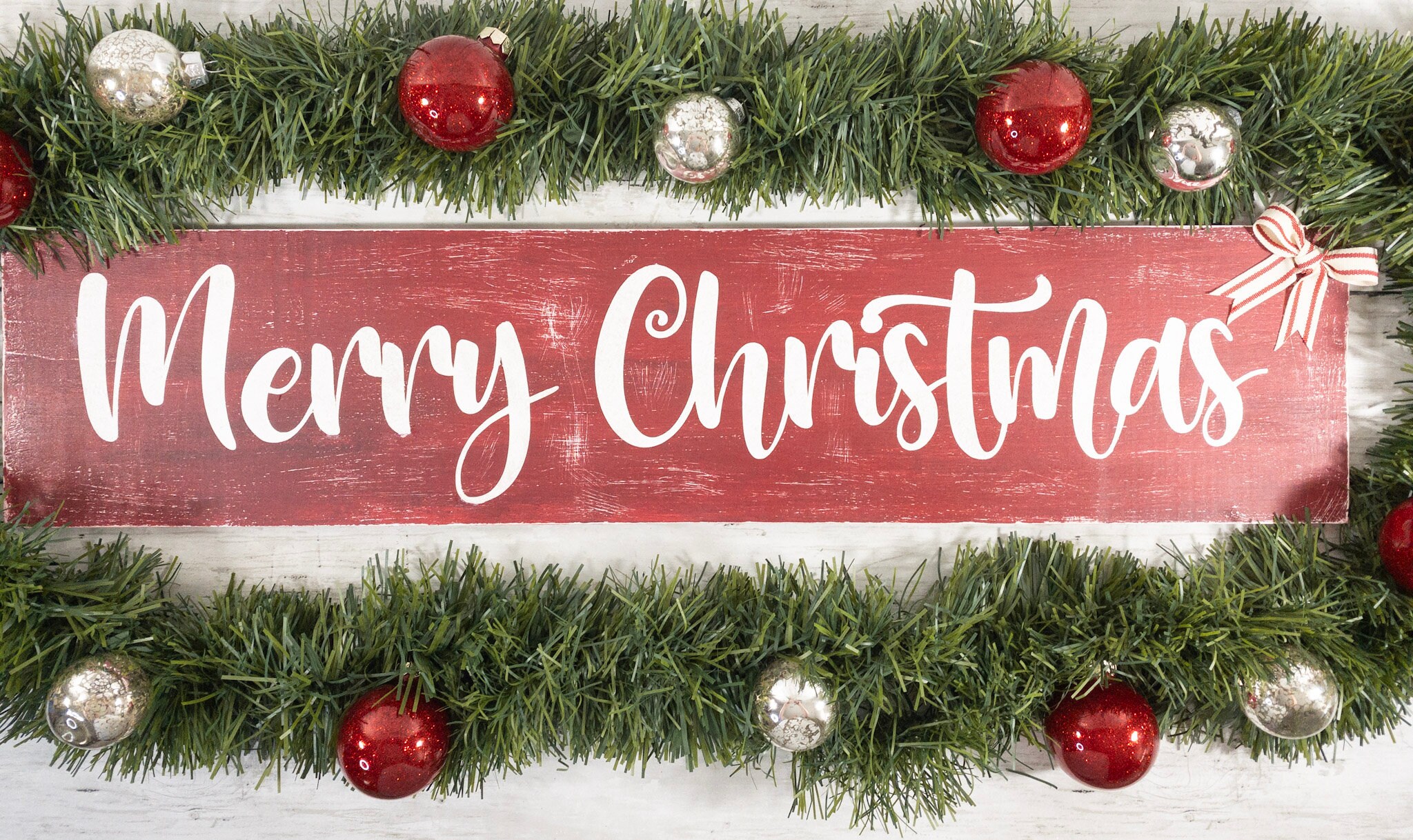 Christmas Signs Farmhouse Signs Rustic Wall Decor Merry - Etsy