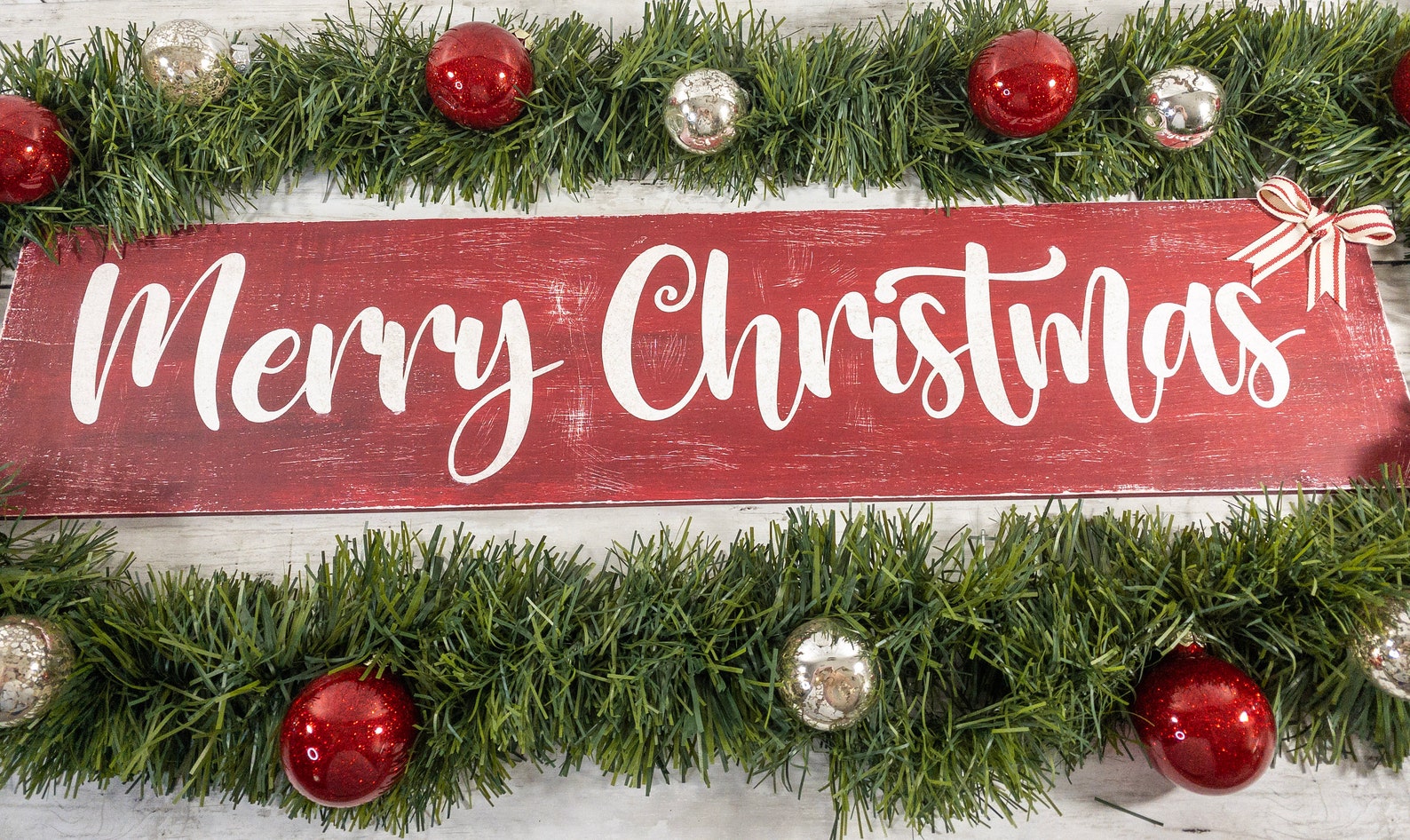 Christmas Signs Farmhouse Signs Rustic Wall Decor Merry - Etsy