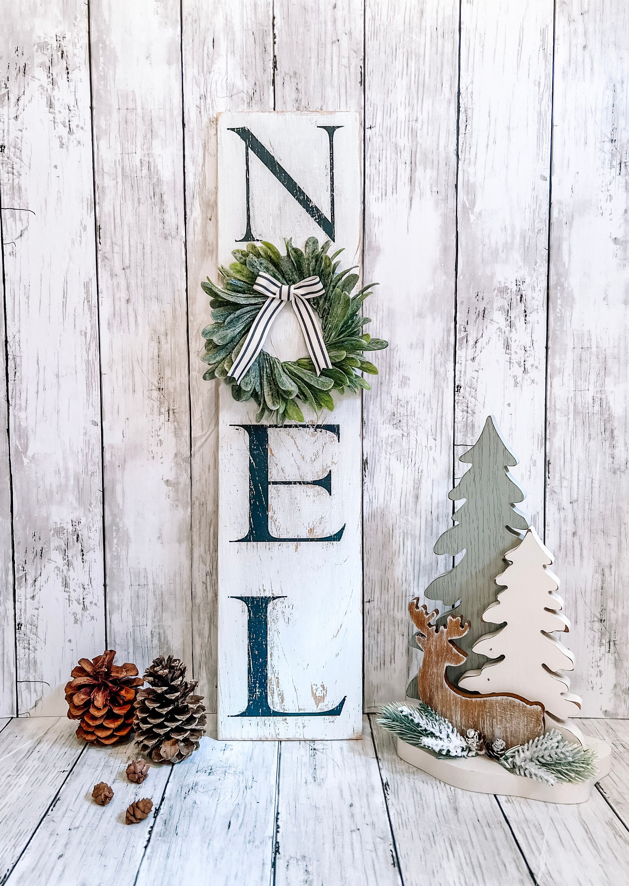 Christmas Signs NOEL Sign Farmhouse Signs Rustic Wall - Etsy