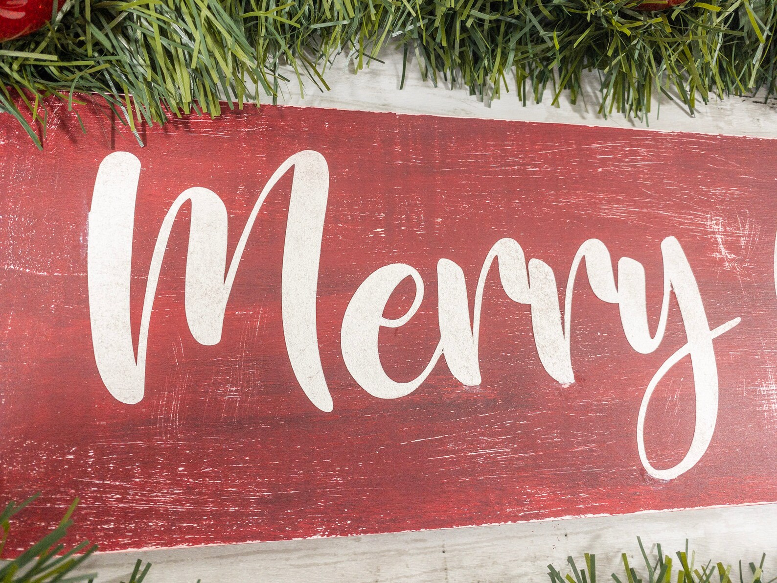 Christmas Signs Farmhouse Signs Rustic Wall Decor Merry - Etsy