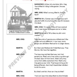 Martin's Big Dream Reader's Theater: the Childhood of Martin Luther ...