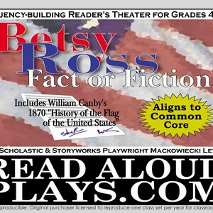 Reader's Theater: Betsy Ross Fact or Fiction - Etsy 日本