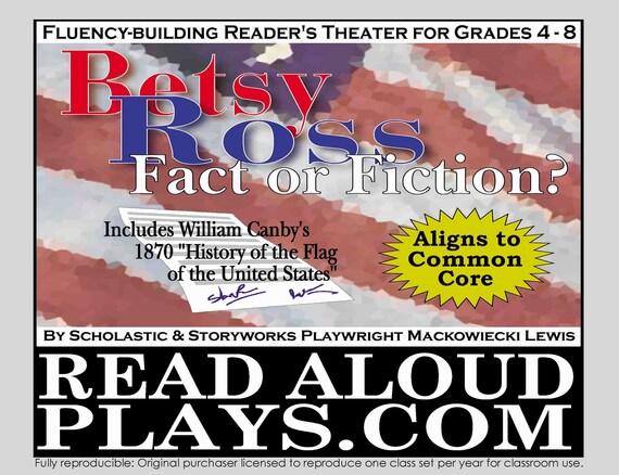 Reader's Theater: Betsy Ross Fact or Fiction | Etsy