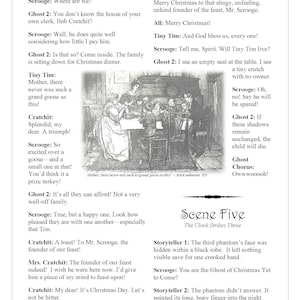 A Christmas Carol Classroom Play Script From Storyworks Magazine - Etsy