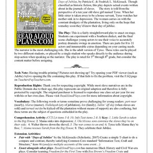 Juneteenth: Freedom for the First Time Readers Theater - Etsy