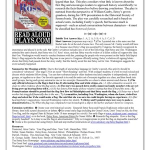 Reader's Theater: Betsy Ross Fact or Fiction - Etsy