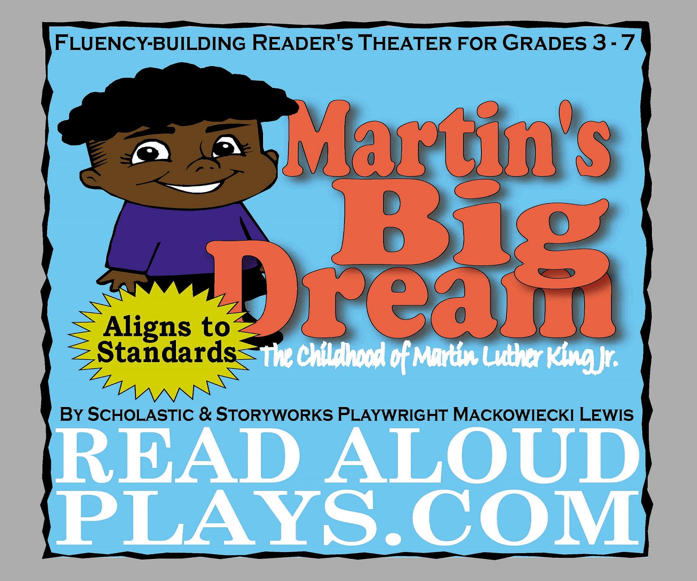 Martin's Big Dream Reader's Theater: the Childhood of - Etsy