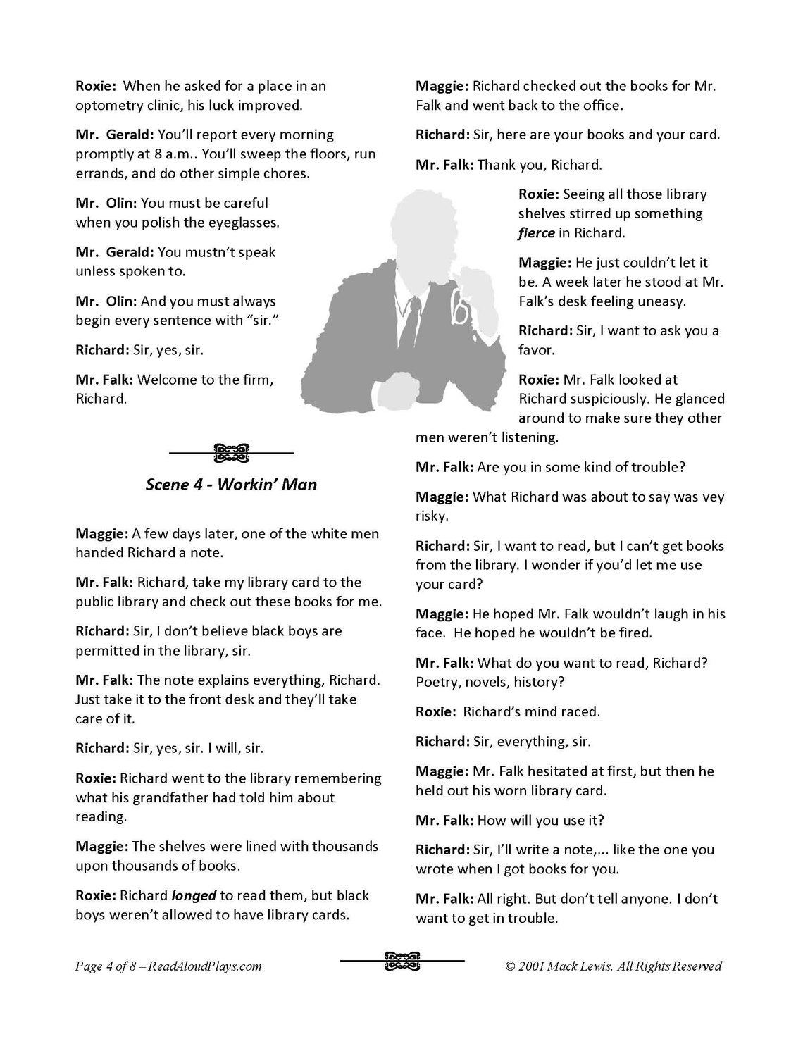 The Library Card Black History Reader's Theater - Etsy