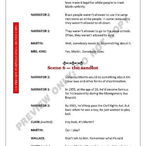 Martin's Big Dream Reader's Theater: the Childhood of Martin Luther ...