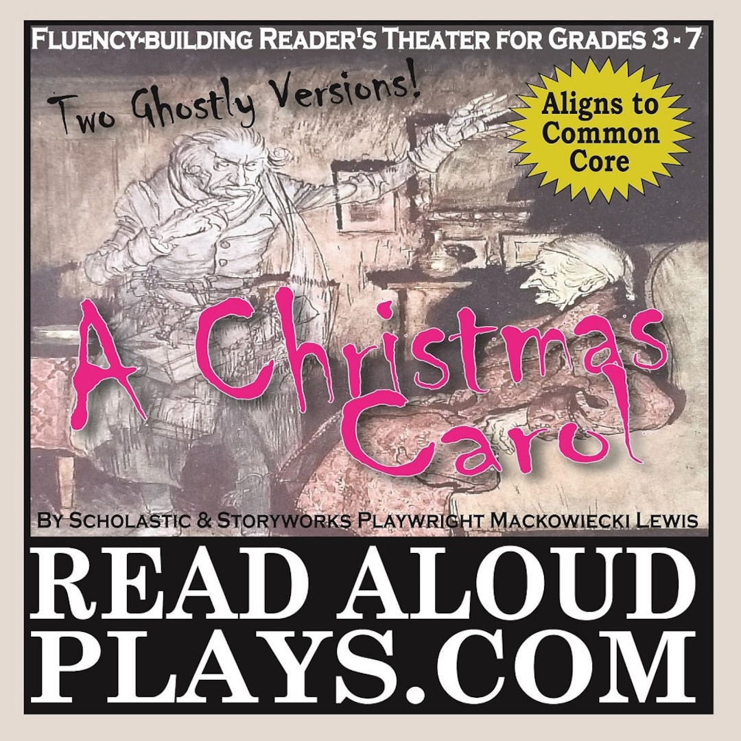 A Christmas Carol Classroom Play Script From Storyworks Magazine - Etsy
