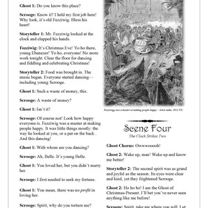 A Christmas Carol Classroom Play Script From Storyworks Magazine - Etsy