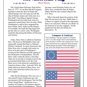 Reader's Theater: Betsy Ross Fact or Fiction - Etsy