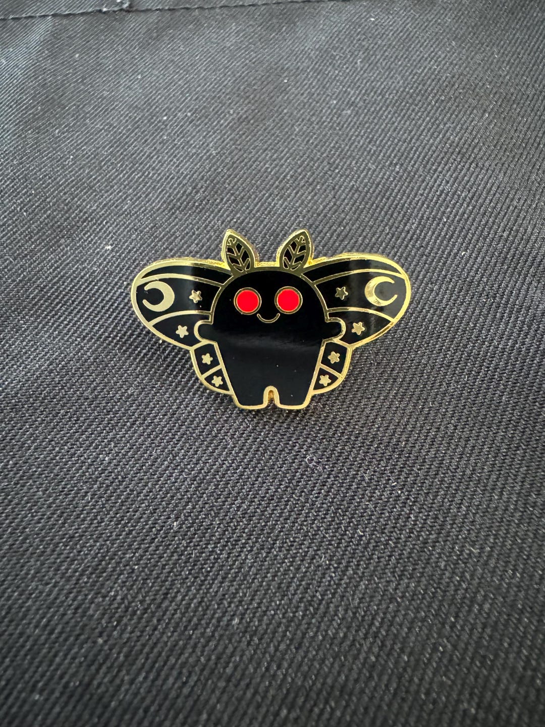 Chibi Mothman Pin - Etsy