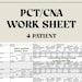 CNA/PCT Work Sheet - Etsy