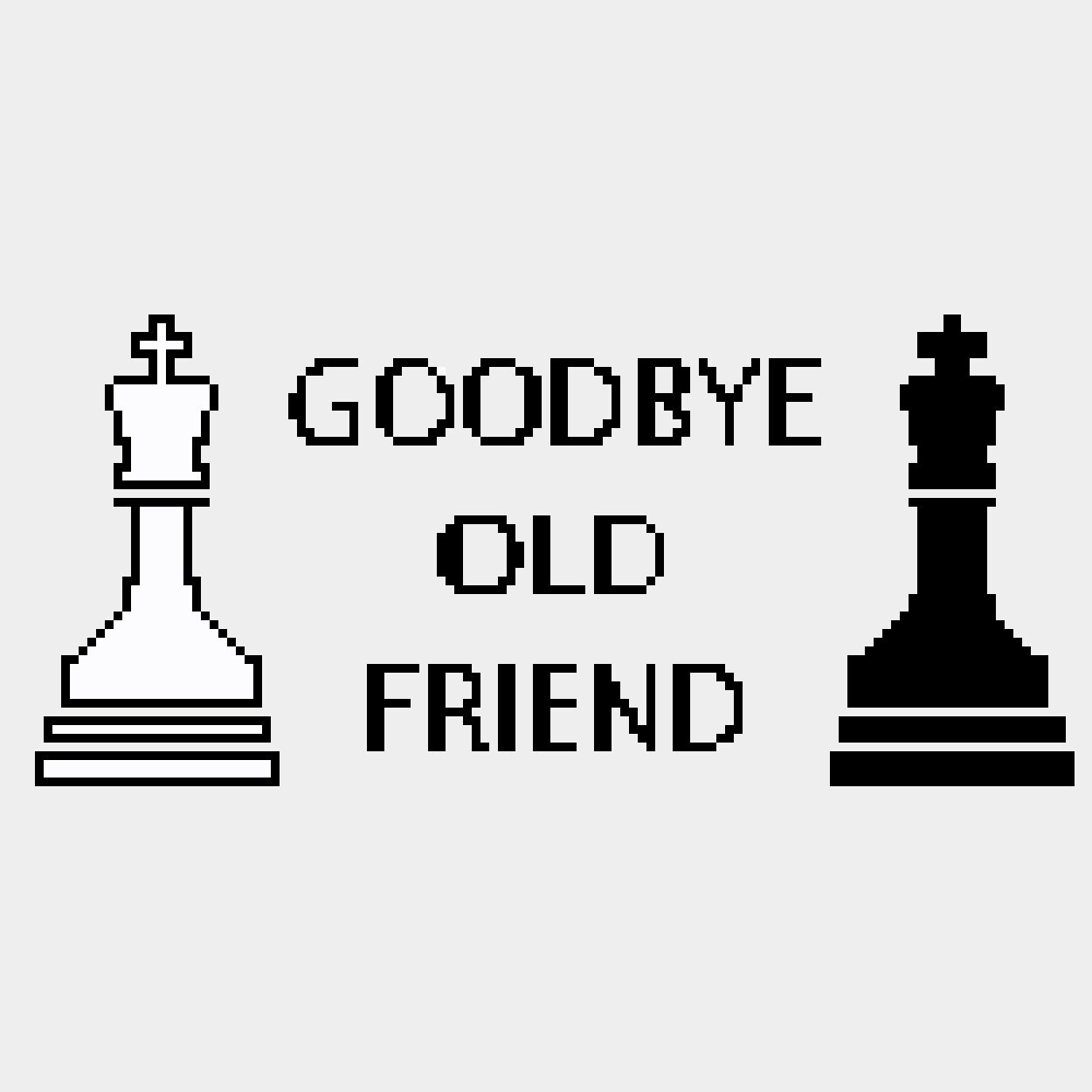 Charles and Erik, Chess, Goodbye Old Friend, Cross Stitch Pattern ...