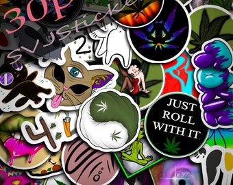 Stoner Stickers - Etsy
