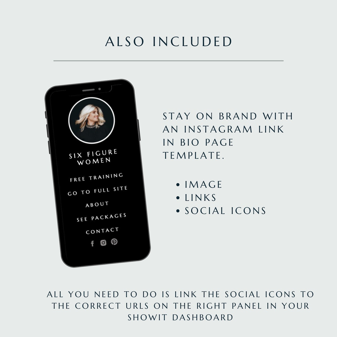 Showit Template for Business Coaches, Female Entrepreneurs, Course ...