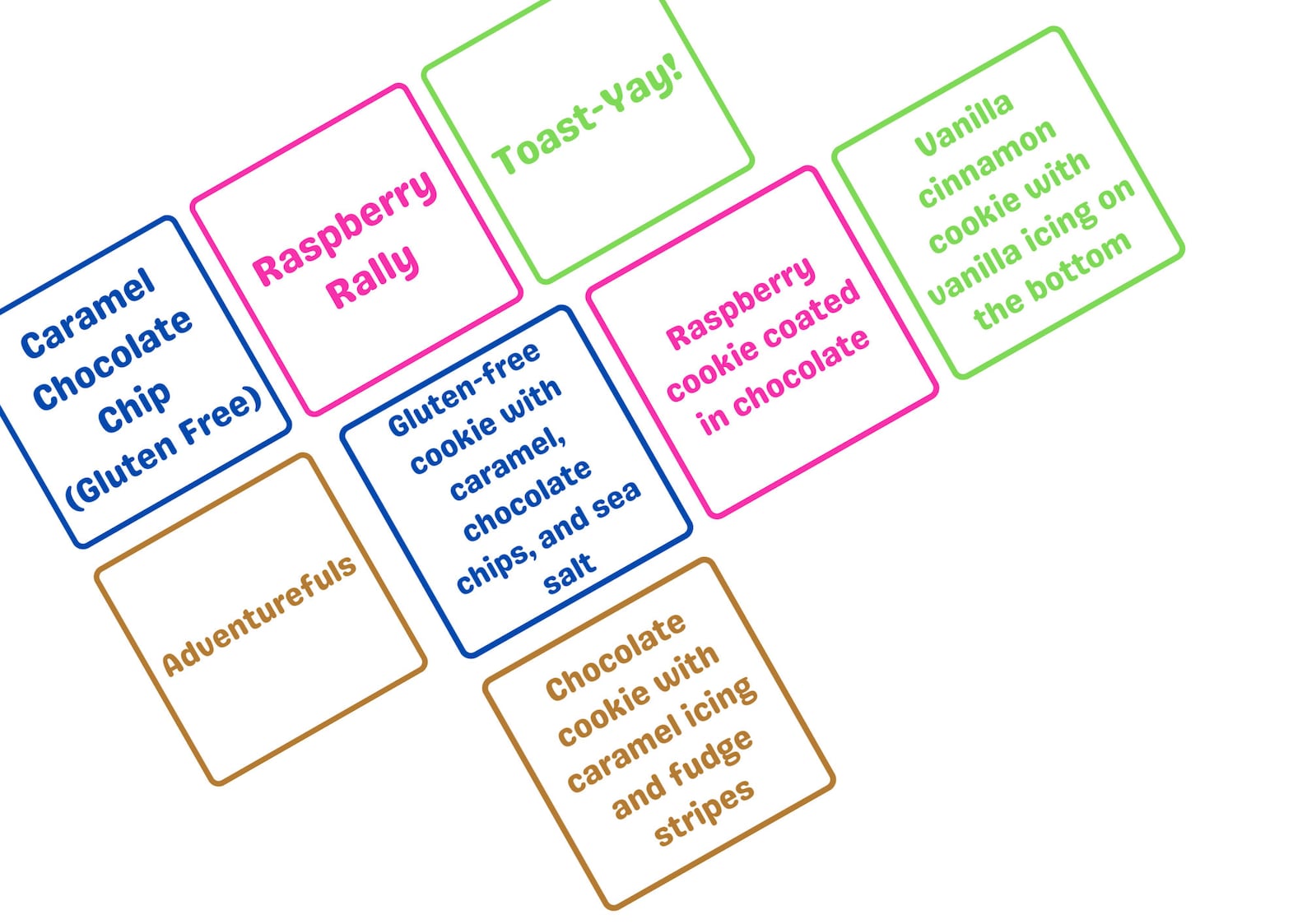 Girl Scout Cookie Memory Game - ABC Bakers - Etsy