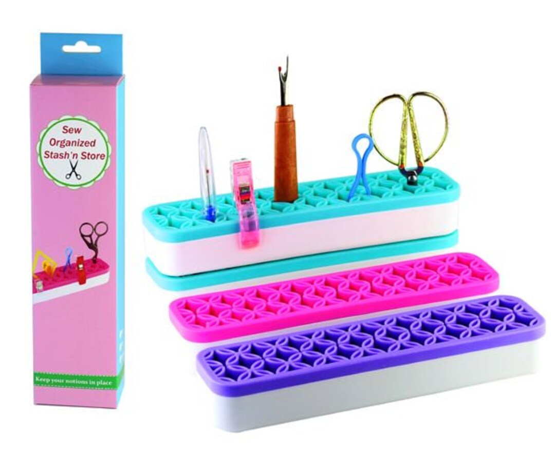 Purple Sew Organized Stash'n Store Sewing Notion - Etsy