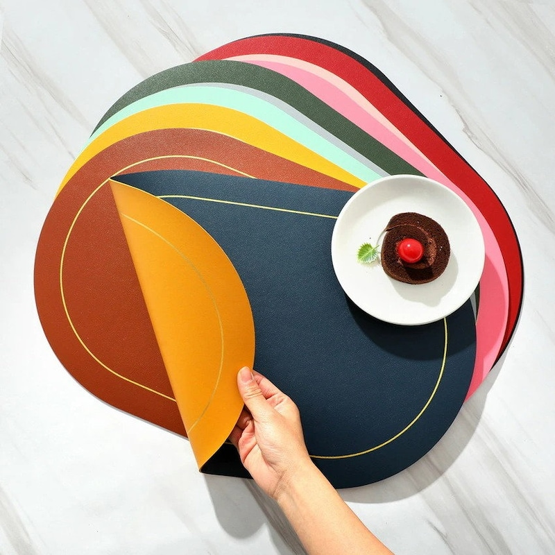 Set of 6 Oval Placemats - Etsy