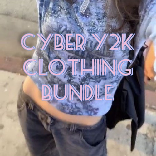 Cyber Y2k Clothing Bundle - Etsy