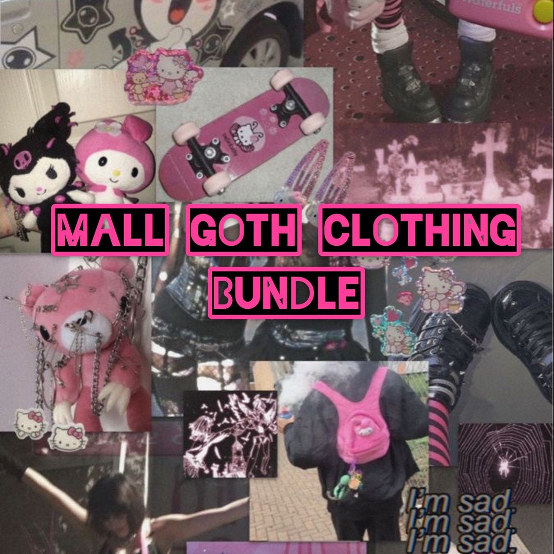 Mall Goth Mystery Clothing Bundle - Etsy UK