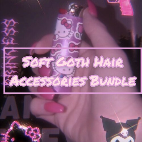 Soft Goth Accessories Bundle - Etsy