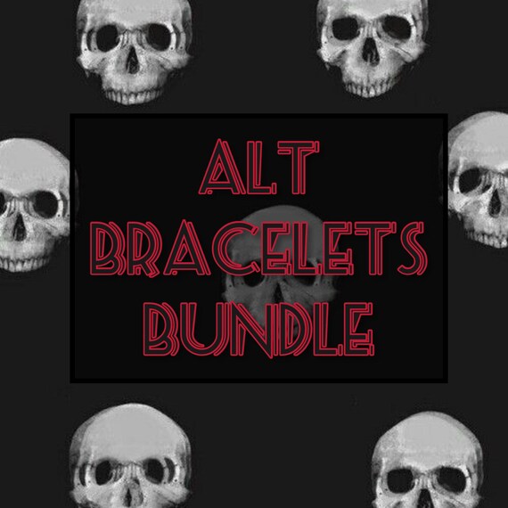 Alt Bracelets Bundle - Etsy