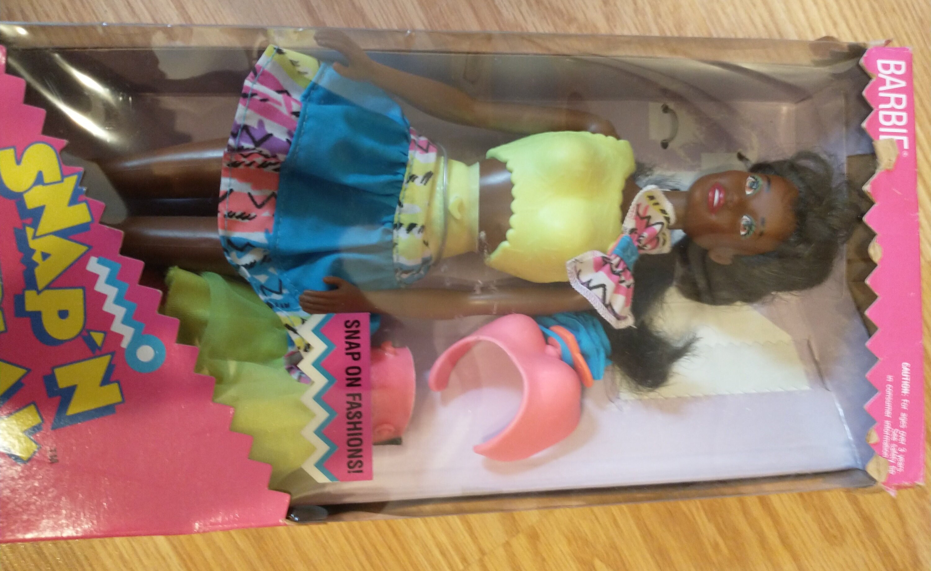 Vintage Mattel 1991 Snap N Play Barbie Doll With 2 Outfits - Etsy
