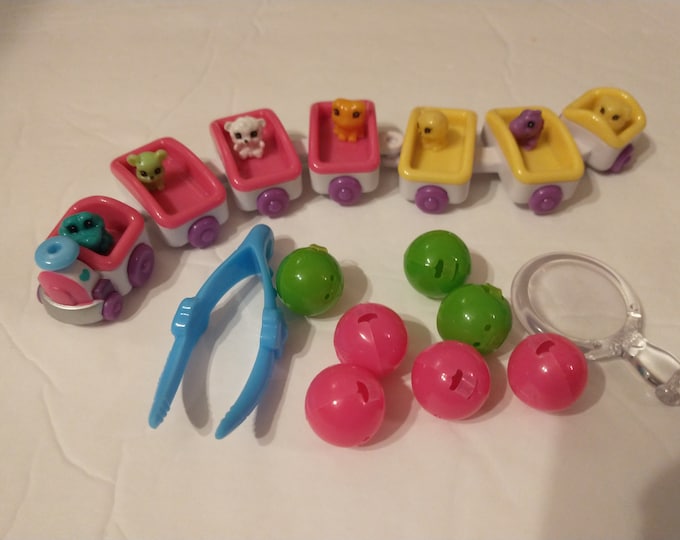 Squinkie Zinkies Miniature Small Aboard Train Blip Toys - Etsy