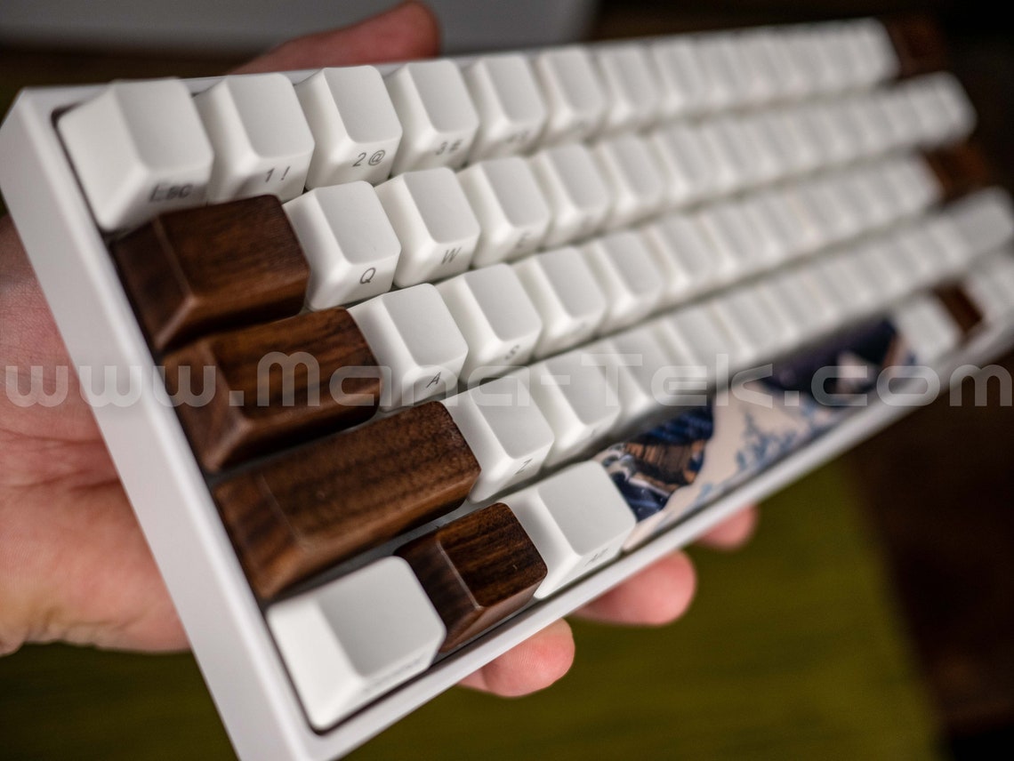 Wooden Keycaps OEM Profile for Mechanical Keyboards With - Etsy