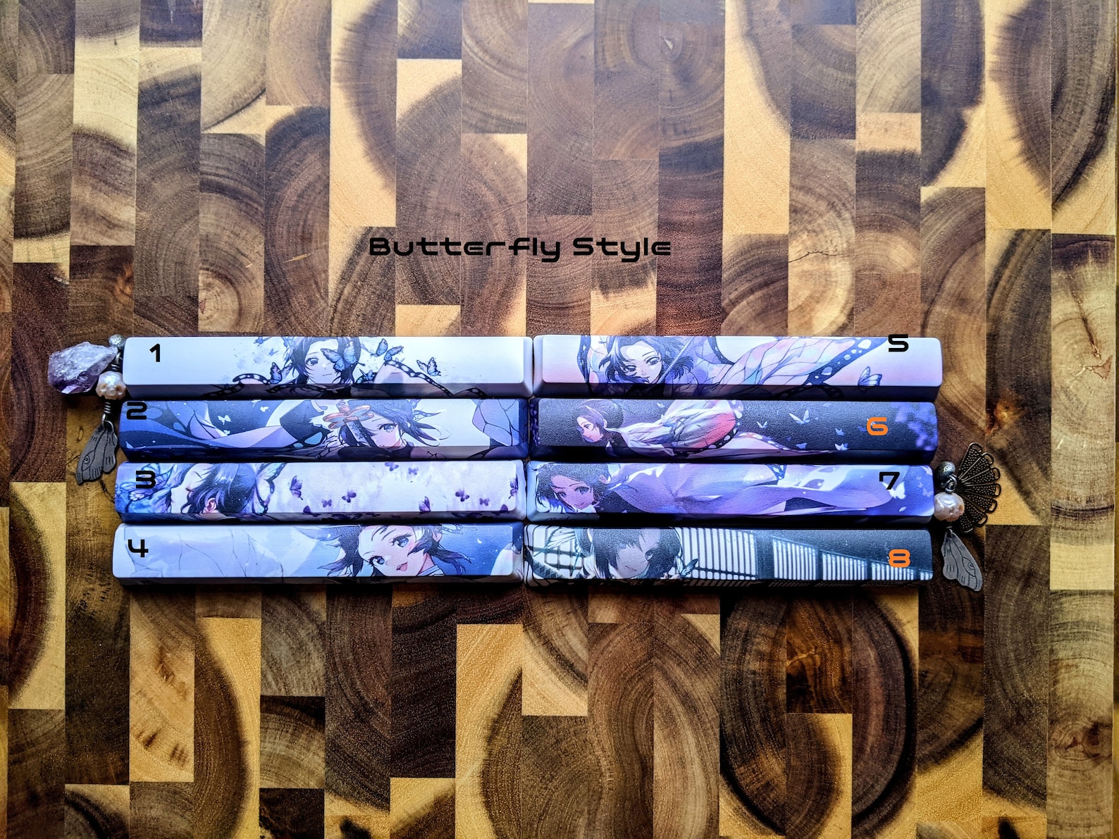 Anime Style Spacebar Keycap PBT Sets Fits Cherry MX Style - Etsy