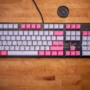 Build Your Own! * Dual-tone * Color 104 PBT Backlit Custom Keycap Set ...