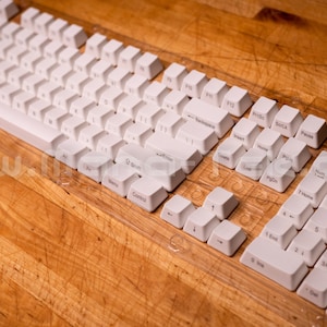 Side View Lettering PBT 104 Keycap Set || OEM Profile *keycaps Only ...